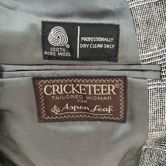Cricketeer | Jackets & Coats | Cricketeer Vintage Wool Skirt Suit ...